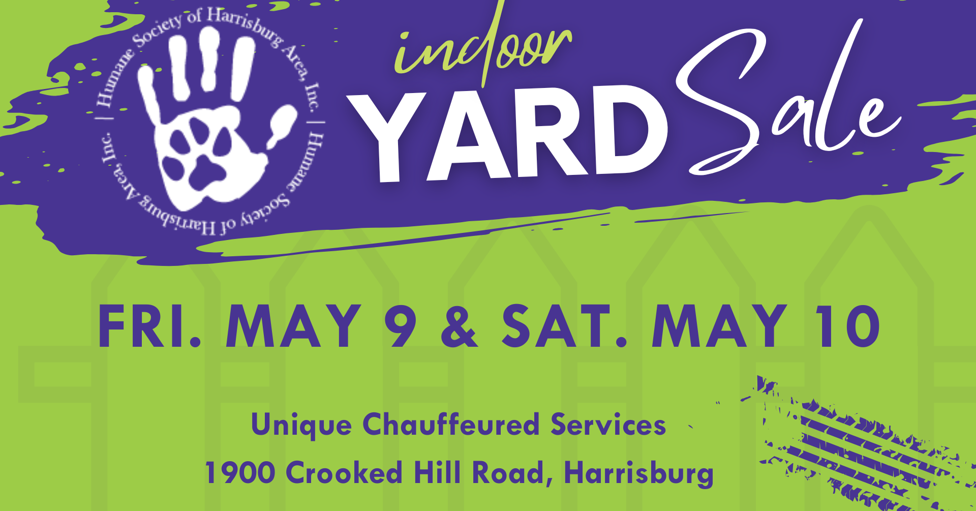 Indoor Yard Sale - Humane Society of Harrisburg Area